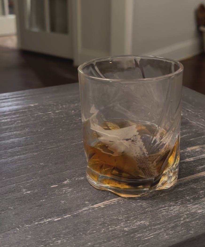 Fidget Spinner Whiskey Glasses The Bourbon Stress Reliever Bourbon Baggers